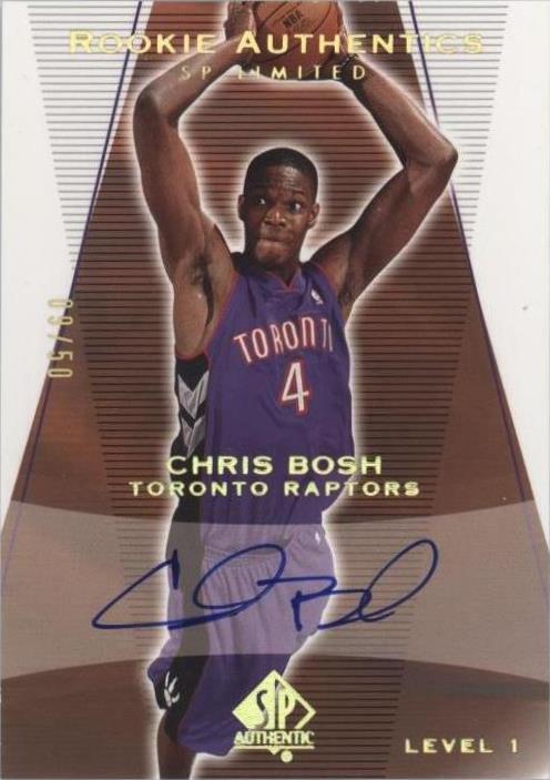 2003-04 SP Authentic - Rookie Authentics Limited #151 Chris Bosh /50 ...