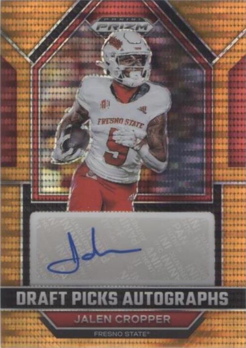 2023 Panini Prizm Draft Picks - Draft Picks Autographs Orange Pulsar ...