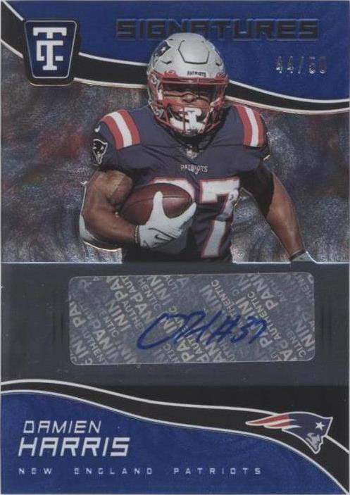 2021 Panini Chronicles - Totally Certified Signatures Damien Harris # ...