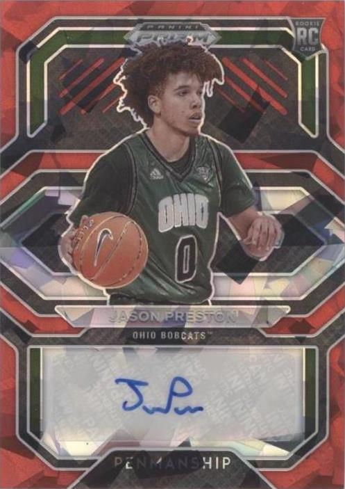 2021-22 Panini Prizm Draft Picks - College Penmanship Red Ice Prizm #CP ...