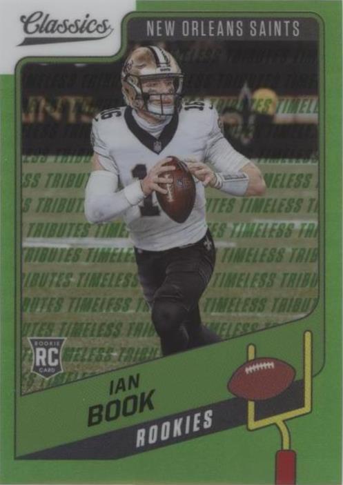 2021 Panini Classics - Rookies Ian Book #177 Timeless Tributes Premium ...