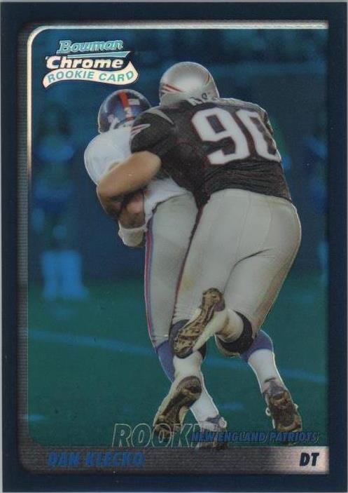 2003 Bowman Chrome - Blue Refractor #218 Dan Klecko (RC) for sale ...