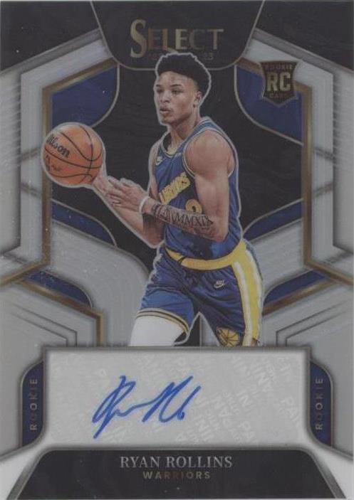 2022-23 Panini Select - Rookie Signatures #RS-RYR Ryan Rollins /249 (AU ...