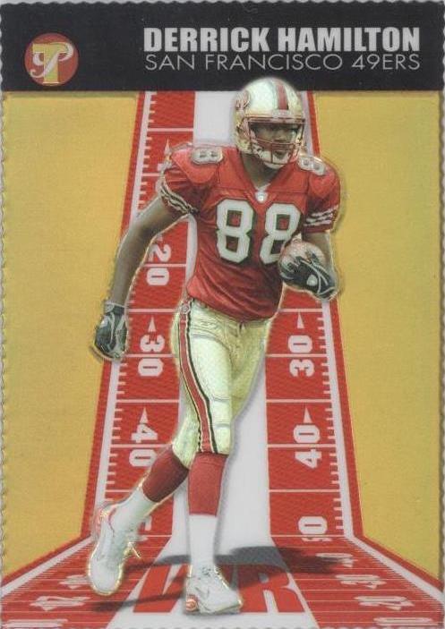 2004 Topps Pristine - Gold Refractor Die-Cut #75 Derrick Hamilton /99 ...