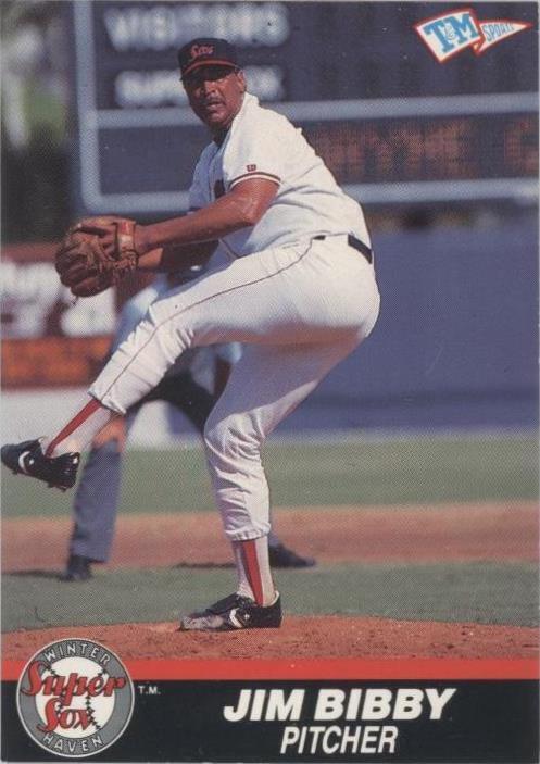 1989-90 T&M Senior Professional Baseball Association - Jim Bibby #7 for ...