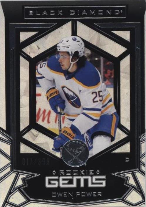 2022-23 Upper Deck Black Diamond - Rookie Gems #RG-OP Owen Power /399 ...