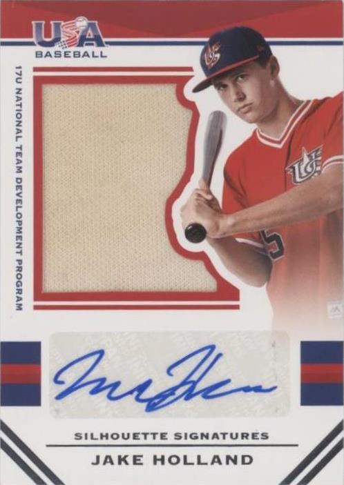 2017 Panini USA Baseball Stars & Stripes - Jumbo Swatch Silhouettes ...