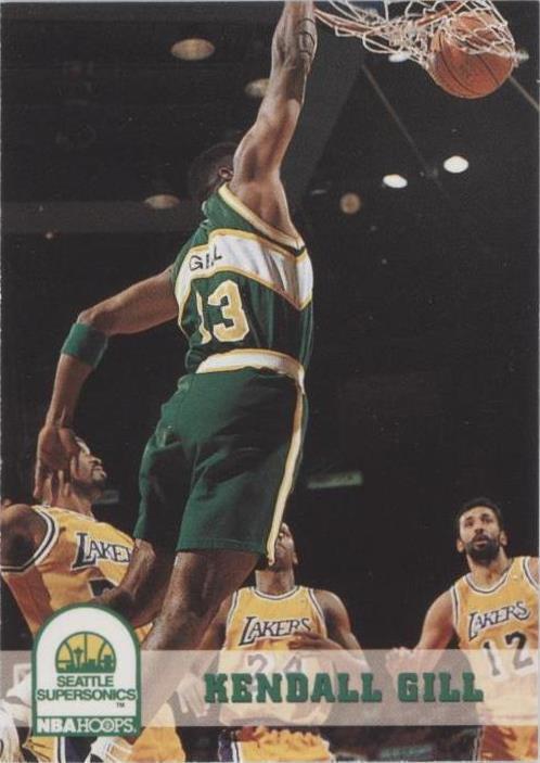 1993-94 NBA Hoops - Kendall Gill #408 for sale online | eBay
