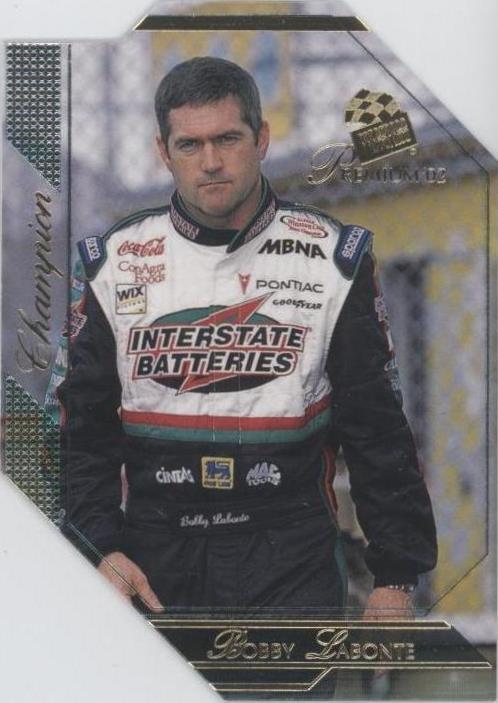2002 Press Pass Premium - Champion Gold #53 Bobby Labonte for sale ...
