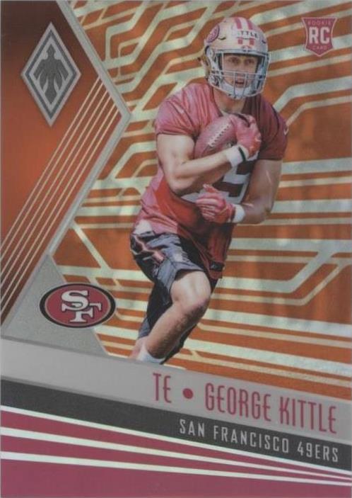 2017 Panini Phoenix - Rookies Orange #195 George Kittle /99 (RC) for ...