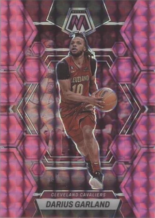 2022-23 Panini Mosaic - Darius Garland #124 Pink Mosaic Prizm /149 for ...