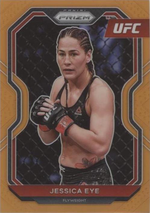 2021 Panini Prizm UFC - Orange Prizm #64 Jessica Eye /99 for sale ...