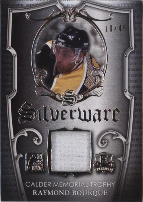 2016 Leaf In the Game Enshrined - Silverware Silver #SW-20 Ray Bourque ...