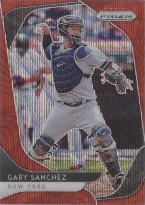 2020 Panini Prizm - Red Wave Prizm #82 Gary Sanchez /99 for sale online ...