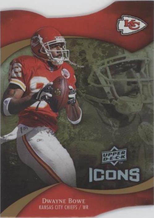 2009 Upper Deck Icons - Die-Cut #64 Dwayne Bowe /75 for sale online | eBay