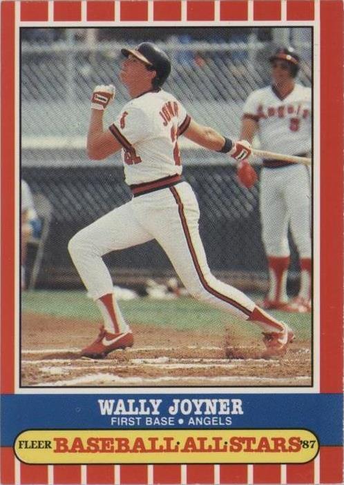 1987 Fleer Baseball All Stars - #23 Wally Joyner (RC) for sale online ...