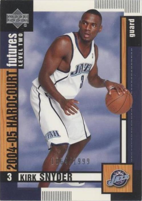 2004-05 Upper Deck Hardcourt - Futures Level Two #107 Kirk Snyder /1999 ...