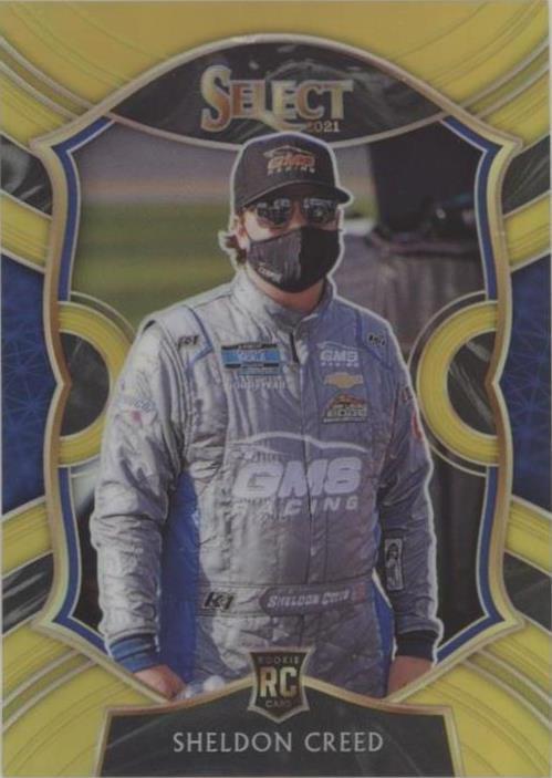 2021 Panini Chronicles - Select Sheldon Creed #12 Gold Prizm /10 (RC ...