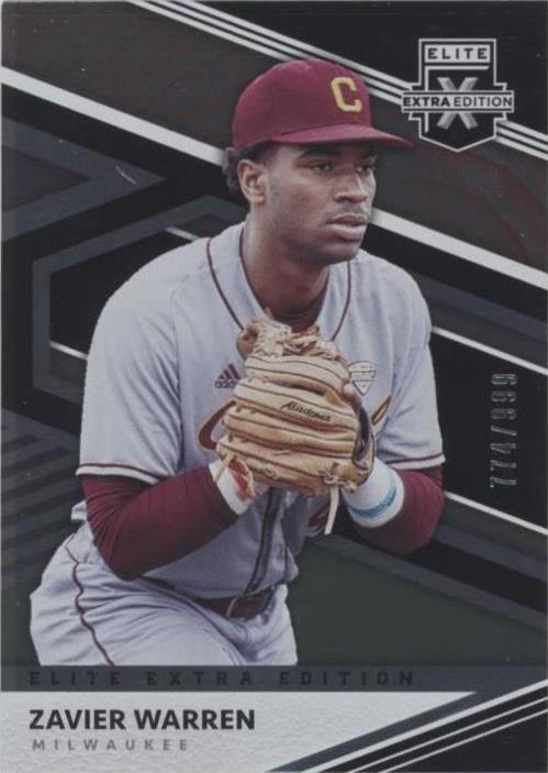 2020 Panini Elite Extra Edition - #92 Zavier Warren /999 (RC) for sale ...
