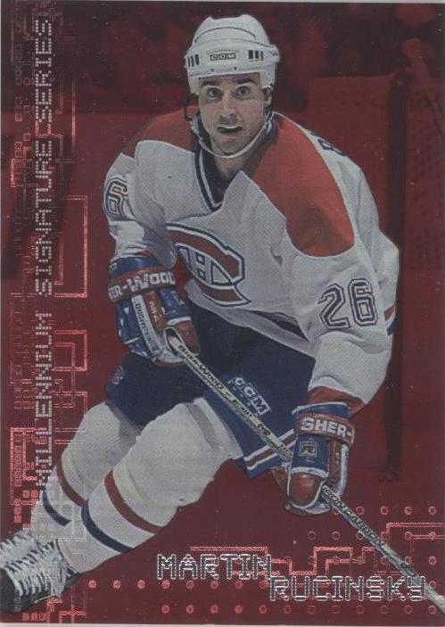 1999-00 In the Game Be A Player Millennium Signature Series - Ruby #132 ...