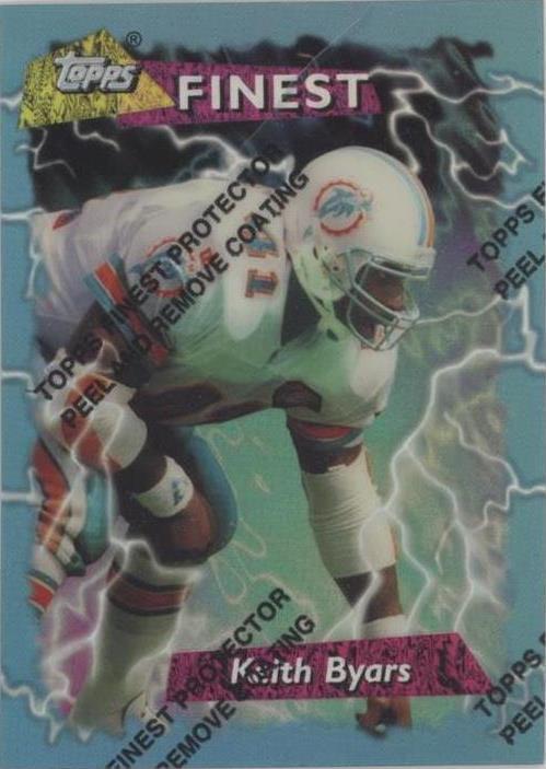 1995 Topps Finest - Keith Byars #58 Refractor for sale online | eBay