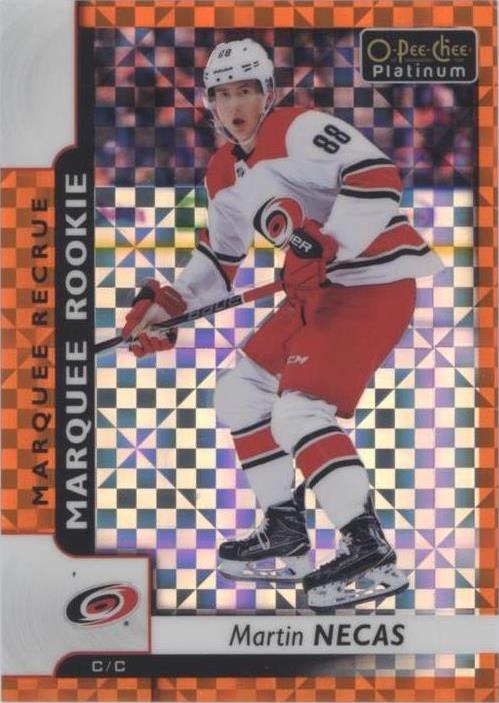 2017-18 O-Pee-Chee Platinum - Marquee Rookies Orange Checkers #182 ...