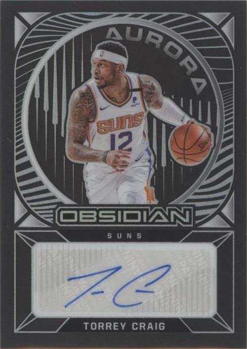 2020-21 Panini Obsidian - Aurora Autographs #AU-TCR Torrey Craig /99 ...