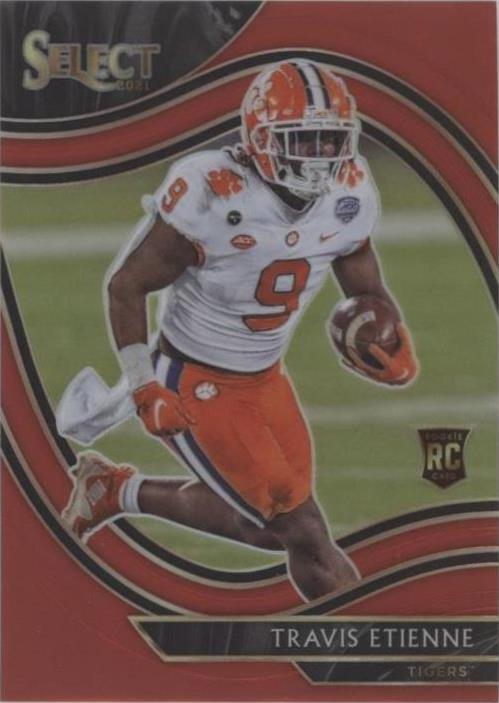 2021 Panini Chronicles Draft Picks - Select Red #268 Travis Etienne ...