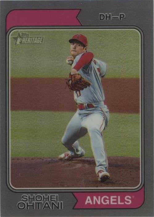 2023 Topps Heritage - Chrome Silver #20 Shohei Ohtani /374 for sale ...