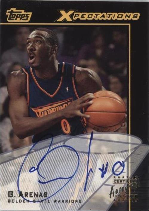 2001-02 Topps Xpectations - Certified Autograph Issue Gilbert Arenas # ...