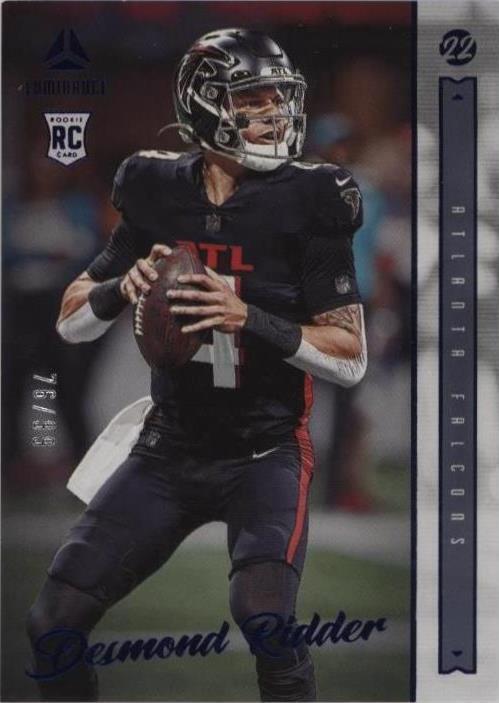 2022 Panini Chronicles - Luminance Update Rookies Desmond Ridder #202 ...