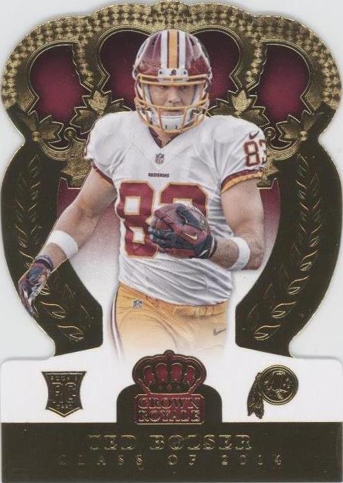2014 Panini Crown Royale - Rookie Class of 2014 Gold #141 Ted Bolser ...