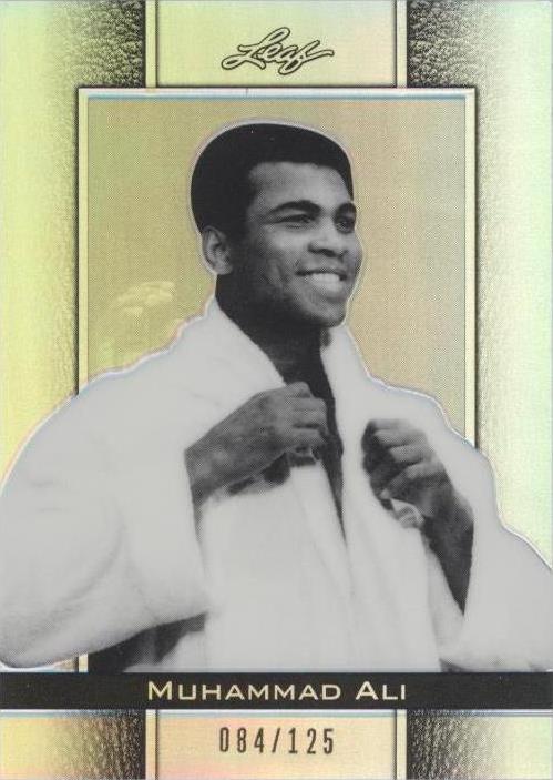 2011 Leaf Metal Ali - Silver Prismatic #60 Muhammad Ali /125 for sale ...