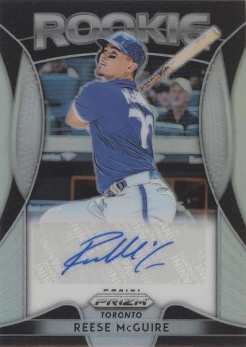 2019 Panini Prizm - Rookie Autographs Silver Prizm #RA-RM Reese McGuire ...