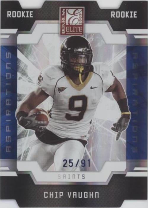 2009 Donruss Elite - Rookies Aspirations Die-Cut #120 Chip Vaughn /91 ...