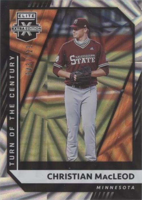 2021 Panini Elite Extra Edition - Turn of the Century #159 Christian ...