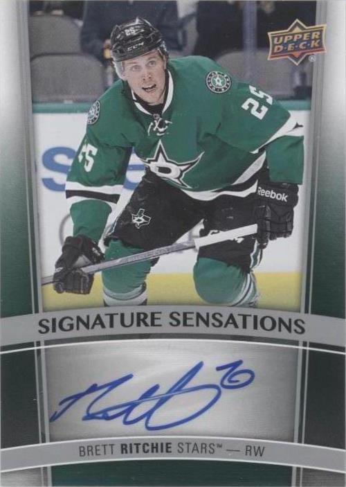 2015-16 Upper Deck - Signature Sensations #SS-BR Brett Ritchie (AU) for ...