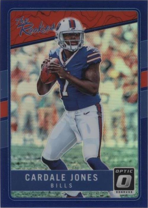 2016 Donruss Optic - The Rookies Blue #TR-CJ Cardale Jones /149 (RC ...