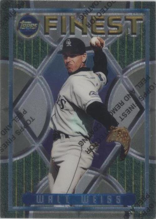 1995 Topps Finest - Walt Weiss #55 for sale online | eBay