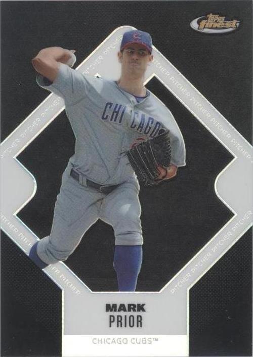 2006 Topps Finest - Black Refractor #7 Mark Prior /99 for sale online ...