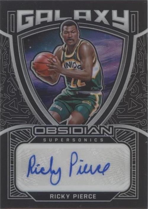 2020-21 Panini Obsidian - Galaxy Autographs Ricky Pierce #GAL-RPE /149 ...