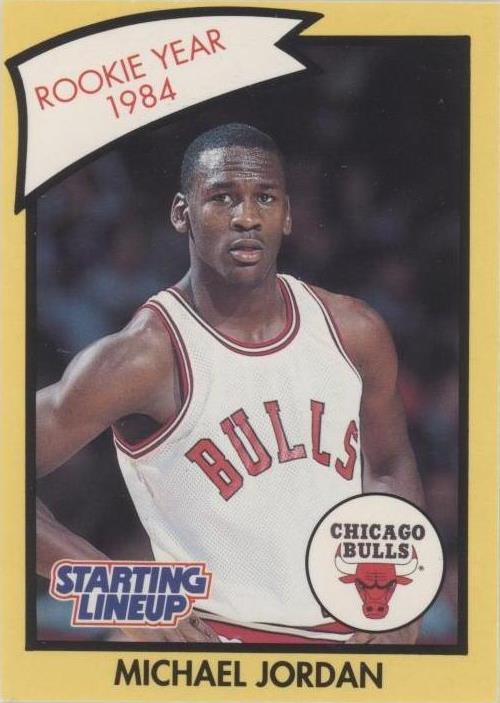 1990-91 Kenner Starting Lineup - Yellow Border Michael Jordan for sale ...