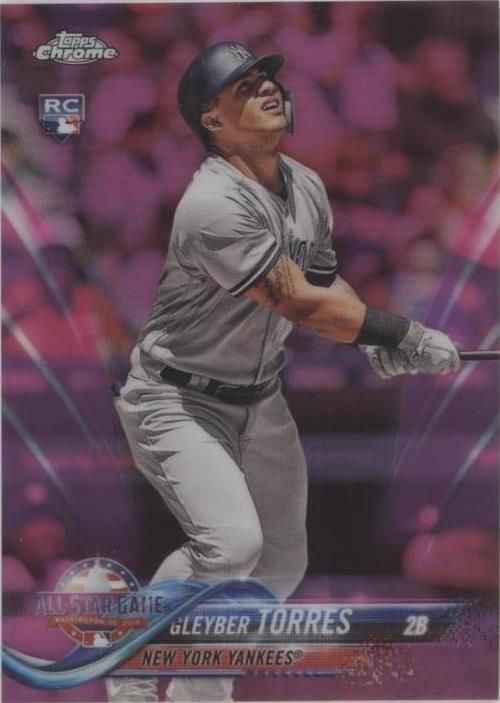 2018 Topps Chrome Update - All-Star Pink Refractor #HMT80 Gleyber Torres (RC) for sale online | eBay