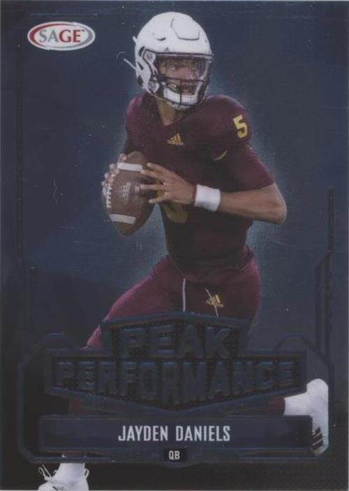 Jayden Daniels Trading Cards for sale | eBay