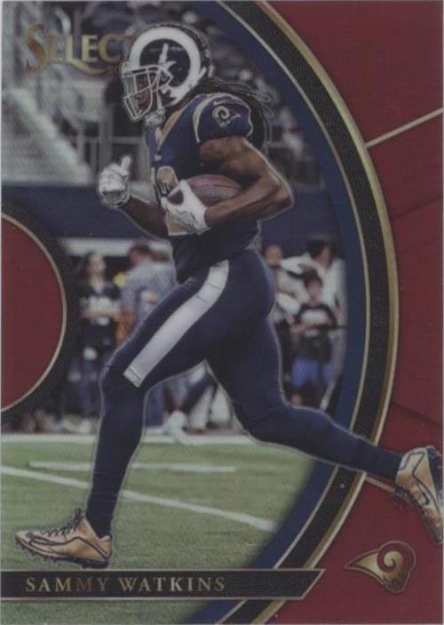 2017 Panini Select - Concourse Maroon Prizm #99 Sammy Watkins /99 for ...