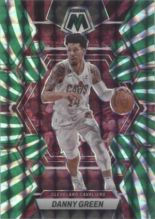 2022-23 Panini Mosaic - Green Swirl Mosaic Prizm #80 Danny Green /5 for ...
