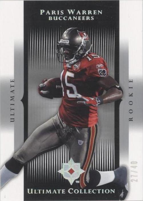 2005 Ultimate Collection - Ultimate Rookie Spectrum #187 Paris Warren ...