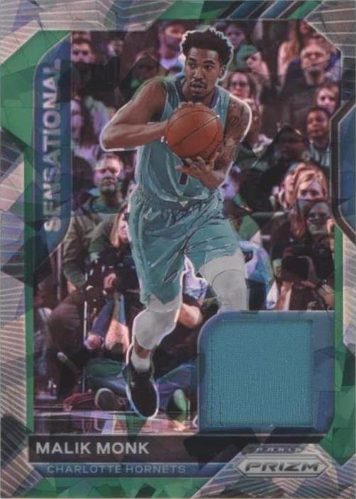 2020-21 Panini Prizm - Sensational Swatches Green Ice Prizm #SSW-MMO ...