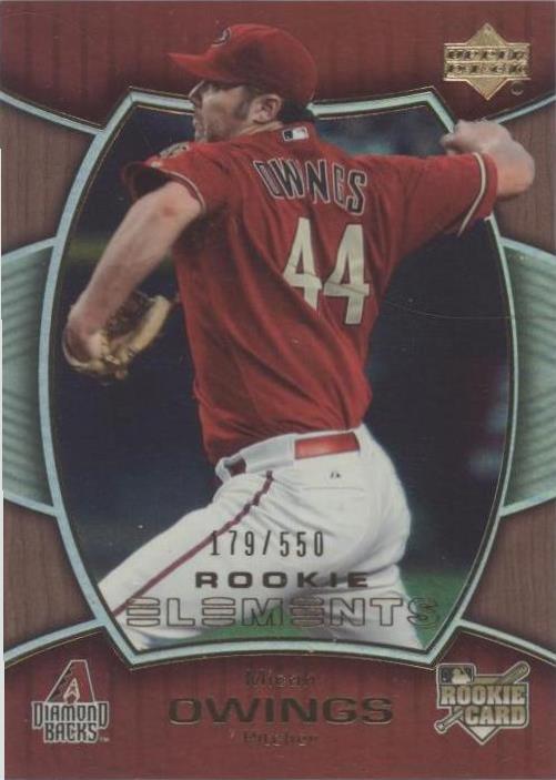 2007 Upper Deck Elements - Rookie Elements #143 Micah Owings /550 for ...