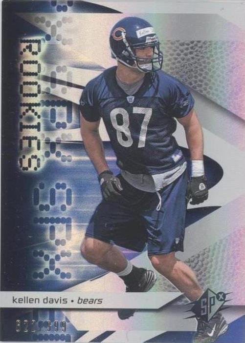 2008 SPx - Rookies Kellen Davis #121 /999 (RC) for sale online | eBay